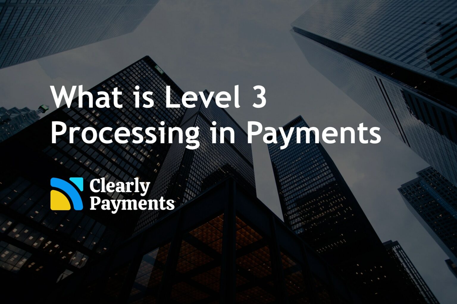 What is Level 3 Processing in Payments - Credit Card Processing