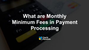 What are Monthly Minimum Fees in Payment Processing